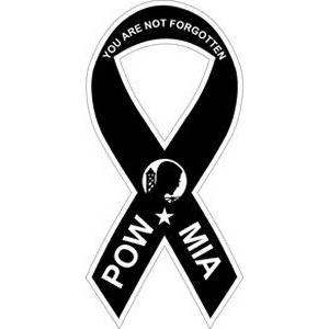 POW MIA - Ribbon Magnet at Sticker Shoppe
