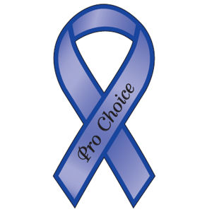 Pro Choice - Ribbon Magnet at Sticker Shoppe