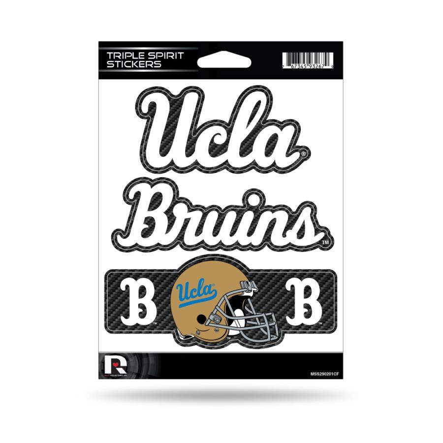 University Of California-Los Angeles UCLA Bruins - Sheet Of 3 Carbon ...