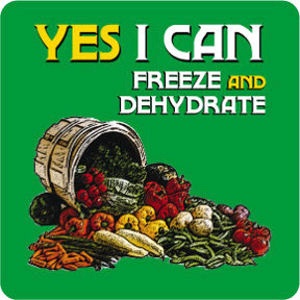 Yes I Can Freeze And Dehydrate - Square Sticker at Sticker Shoppe