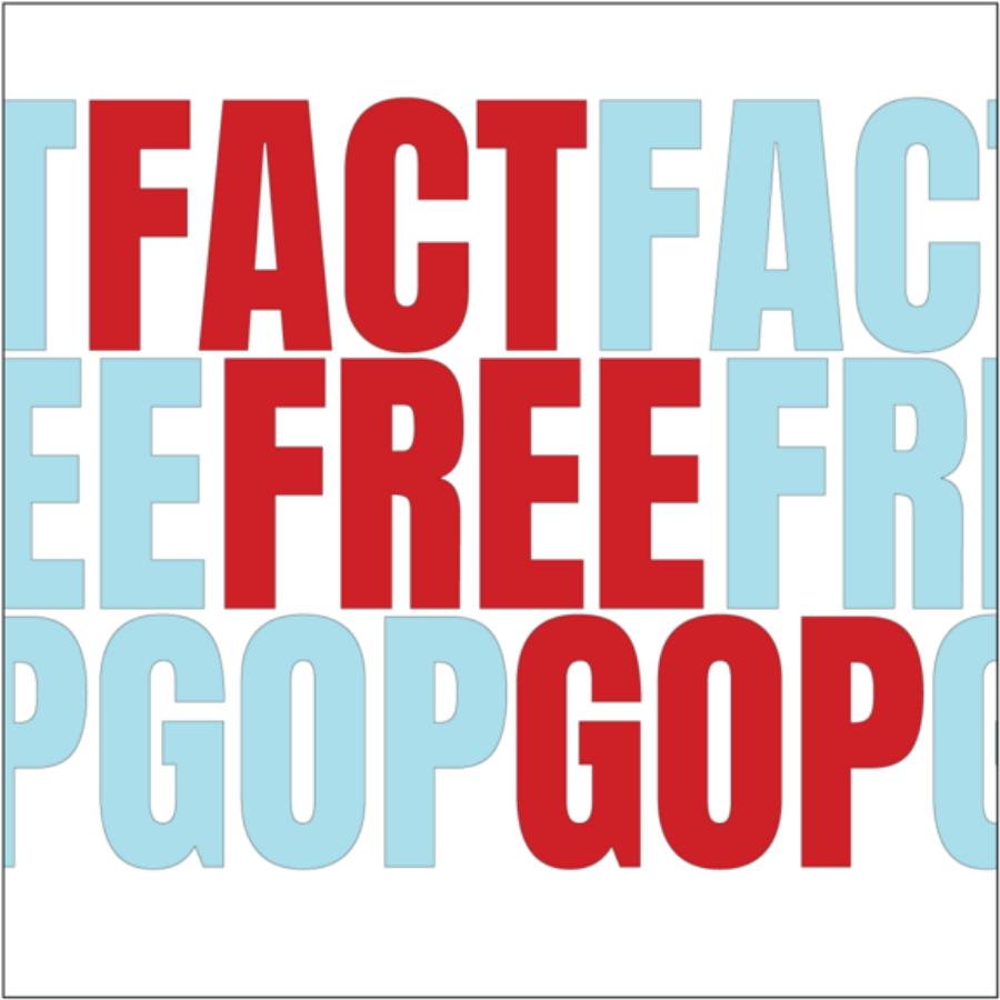Fact Free GOP - Mini Sticker at Sticker Shoppe