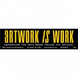 Work Stickers, Decals & Bumper Stickers