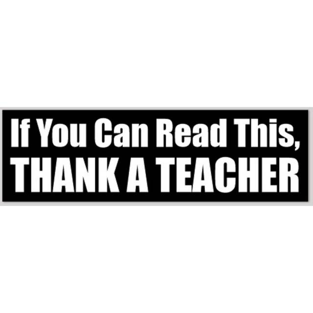 Teacher Bumper Stickers