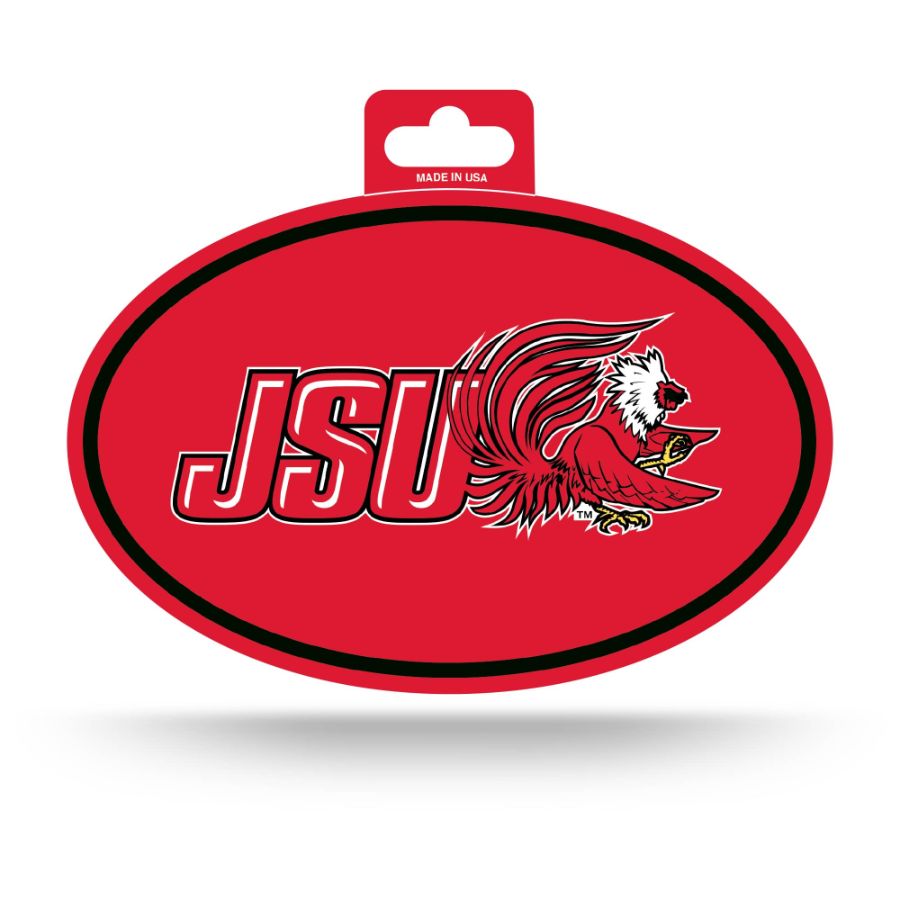 Jacksonville State University Gamecocks - Full Color Oval Sticker at ...
