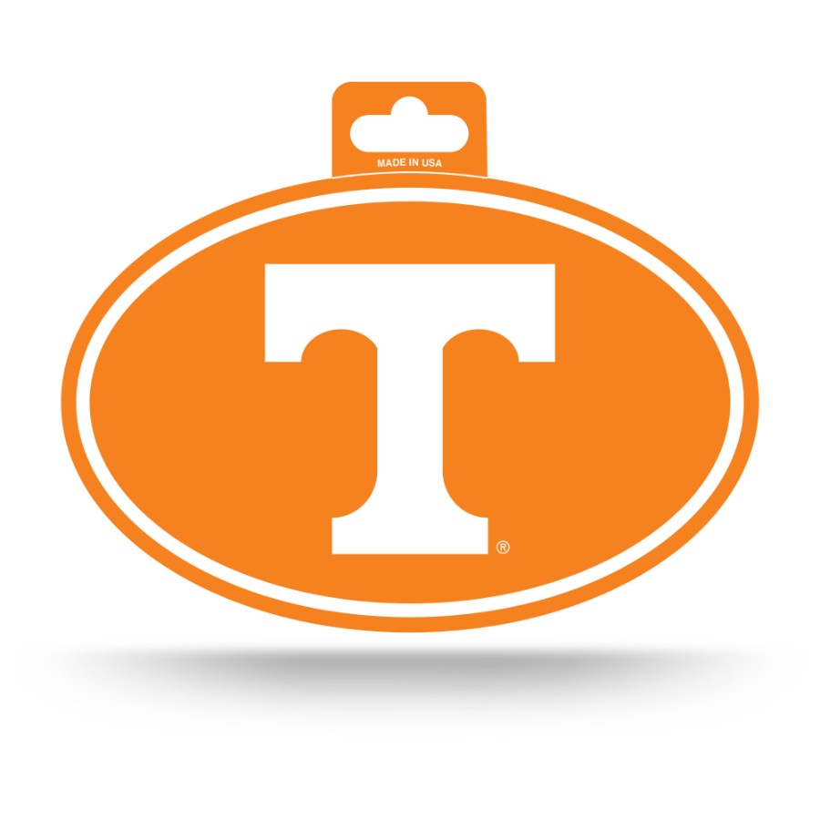 University Of Tennessee Volunteers - Full Color Oval Sticker at Sticker ...