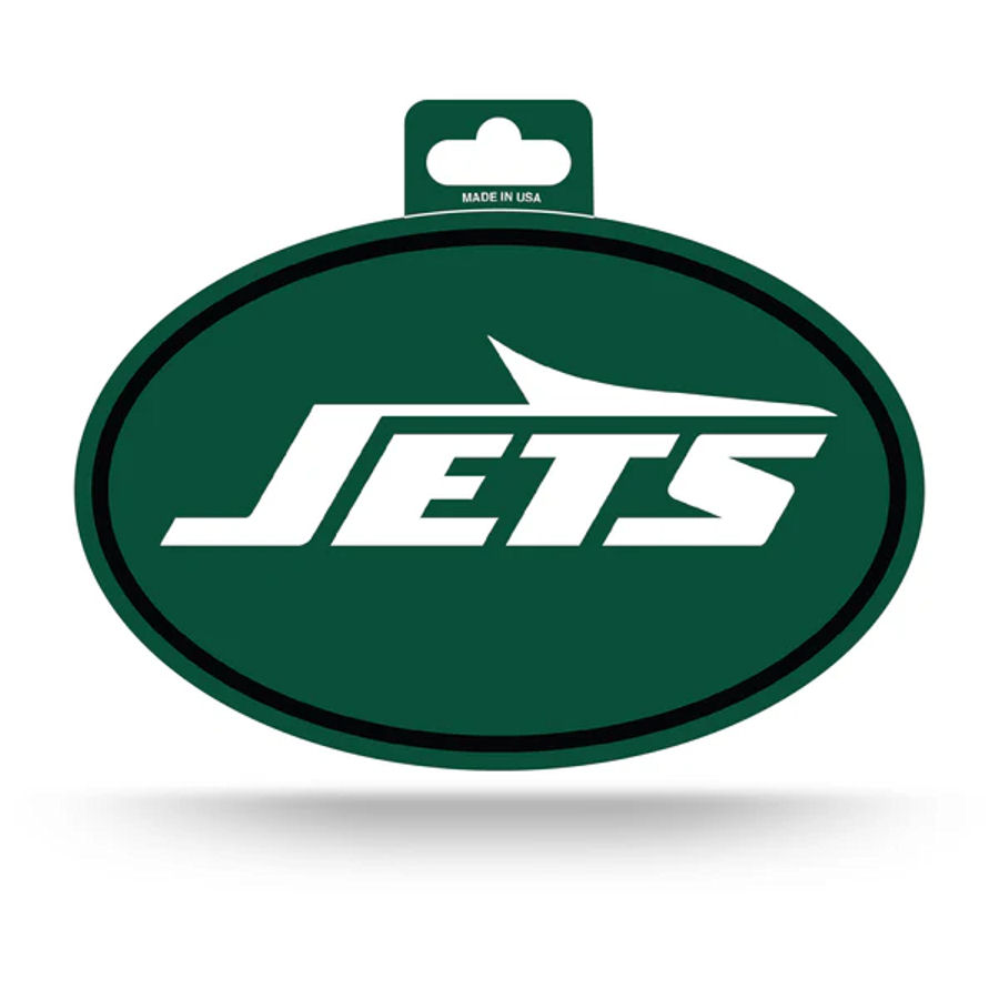 New York Jets 2024 Logo - Full Color Oval Sticker at Sticker Shoppe
