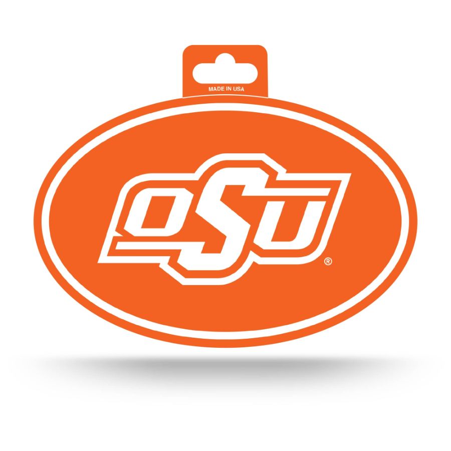 Oklahoma State University Cowboys - Full Color Oval Sticker at Sticker ...