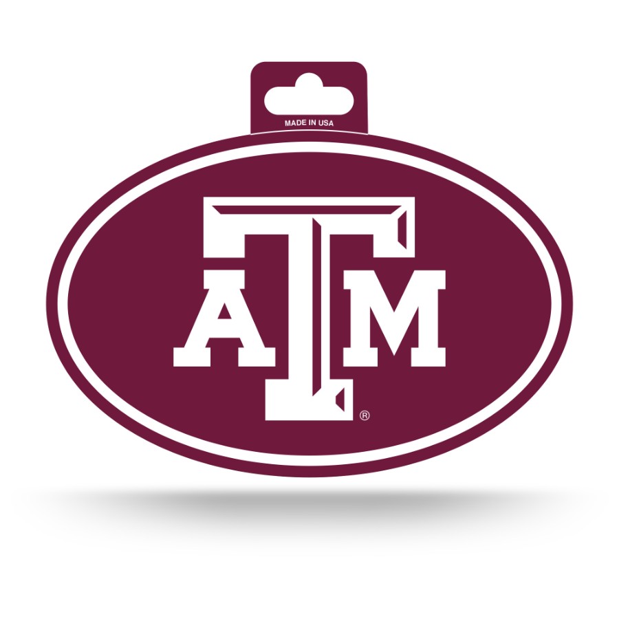 Texas A&M University Aggies - Full Color Oval Sticker at Sticker Shoppe