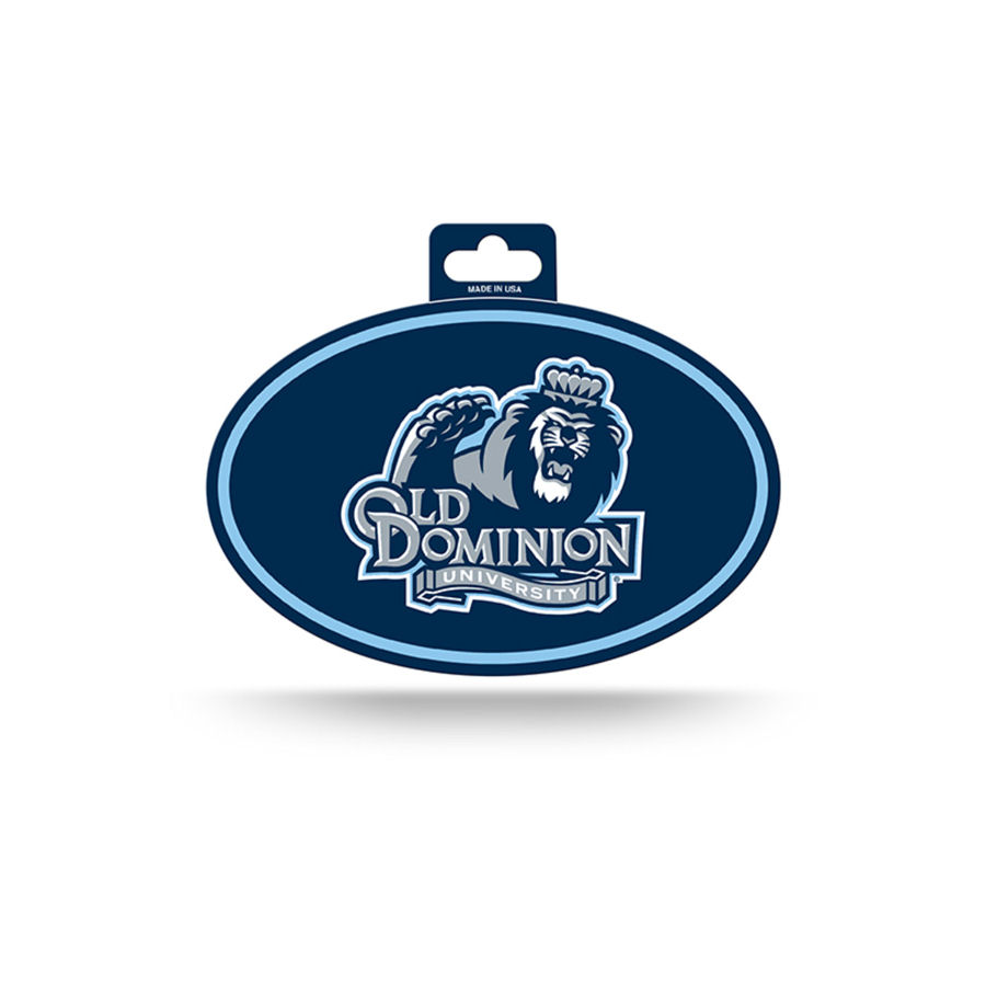 Old Dominion University Monarchs - Full Color Oval Sticker at Sticker ...