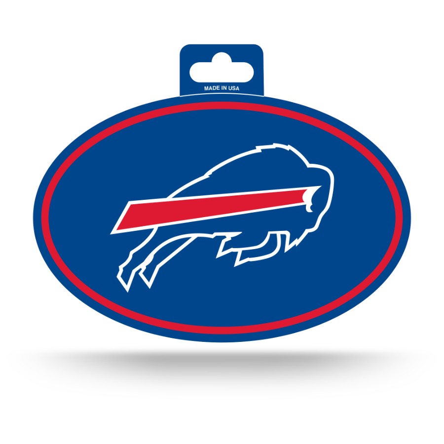 Buffalo Bills - Full Color Oval Sticker at Sticker Shoppe