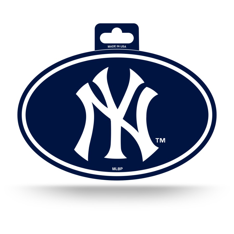 New York Yankees - Full Color Oval Sticker at Sticker Shoppe
