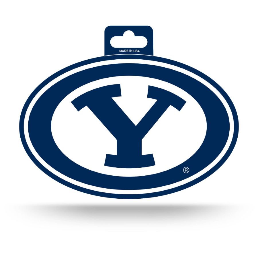 Brigham Young University Cougars BYU - Full Color Oval Sticker at ...