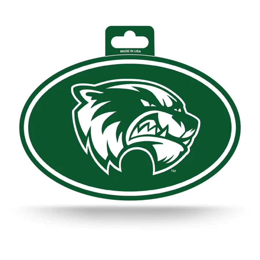 Utah Valley University Wolverines - Full Color Oval Sticker at Sticker ...