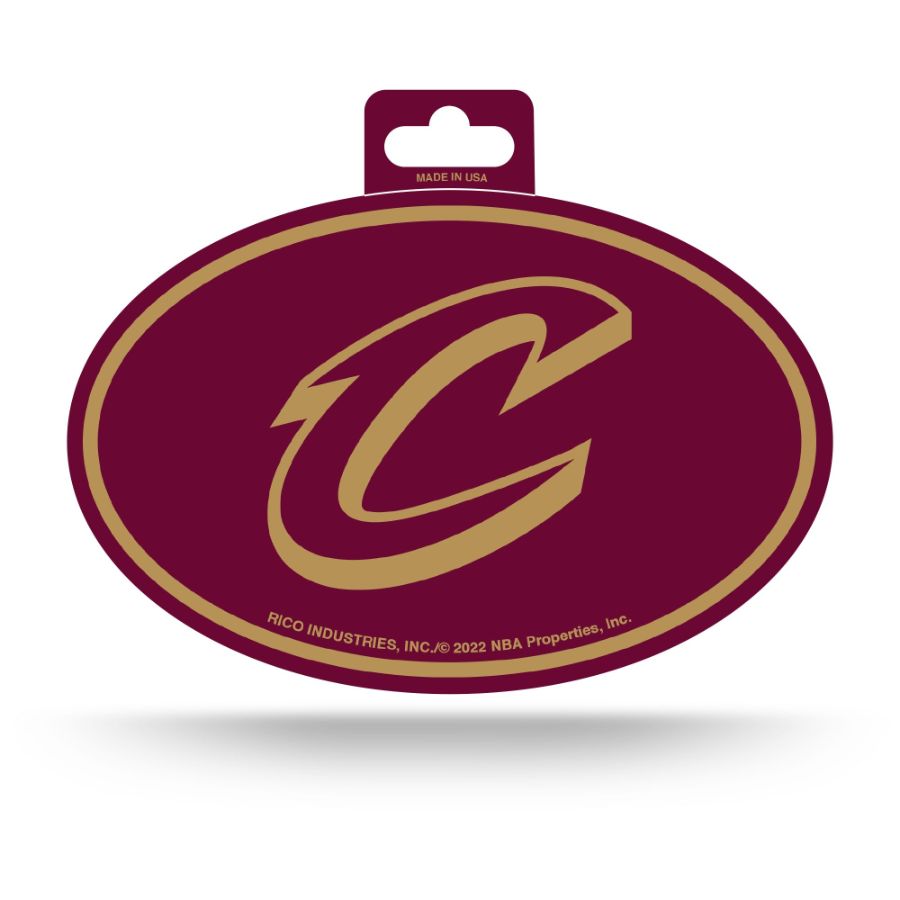 Cleveland Cavaliers 2022 Logo - Full Color Oval Sticker at Sticker Shoppe