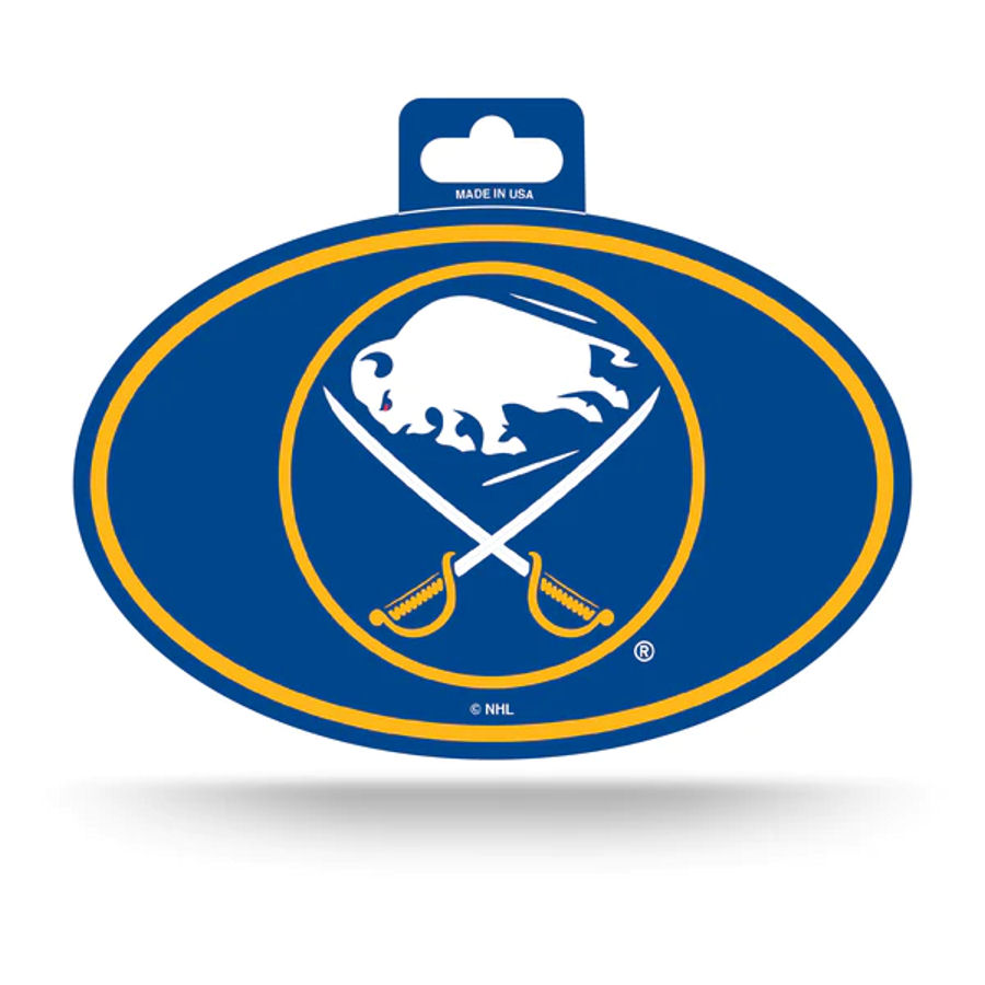 Buffalo Sabres - Full Color Oval Sticker at Sticker Shoppe