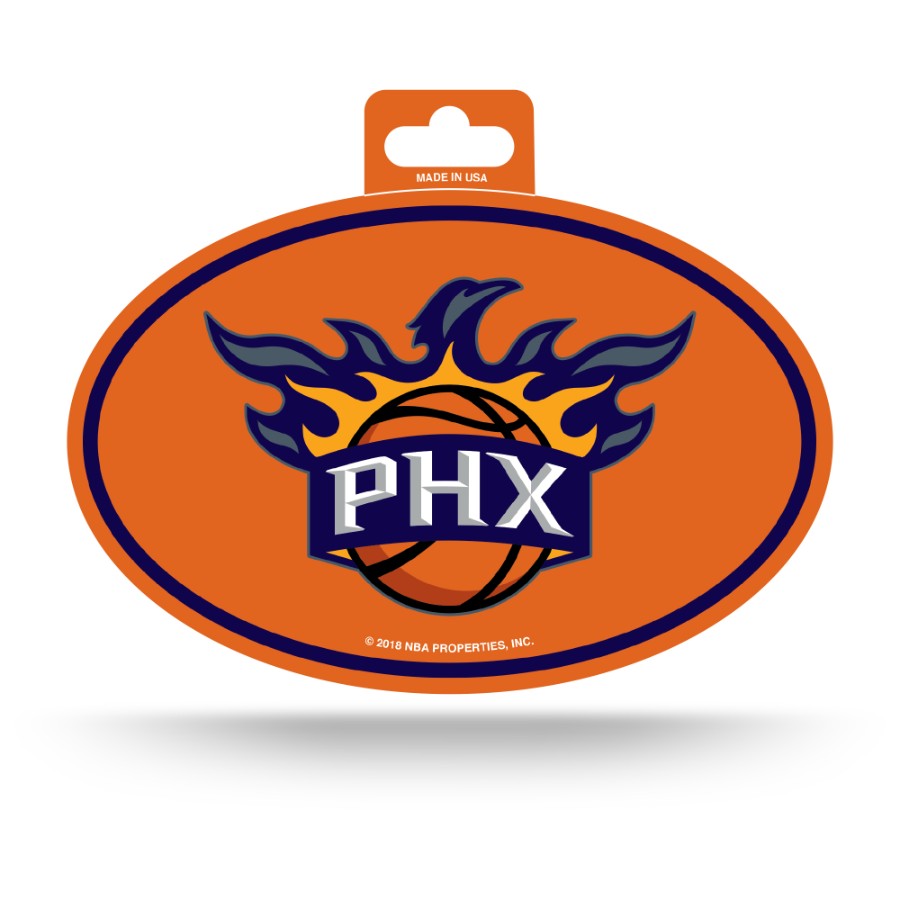 Phoenix Suns - Full Color Oval Sticker at Sticker Shoppe