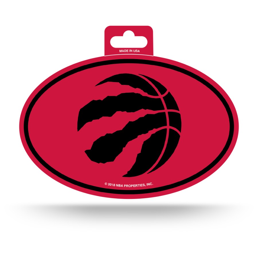 Toronto Raptors - Full Color Oval Sticker at Sticker Shoppe