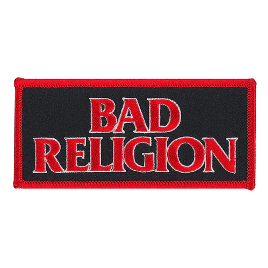 Bad Religion Logo - Embroidered Iron-On Patch at Sticker Shoppe