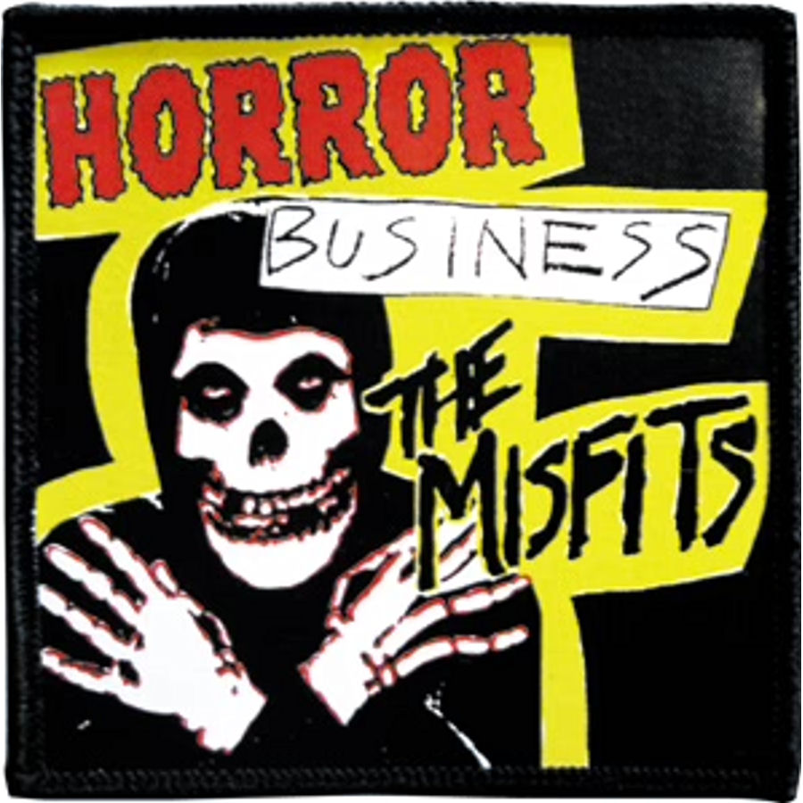 Misfits Horror Business - Embroidered Iron-On Patch at Sticker Shoppe