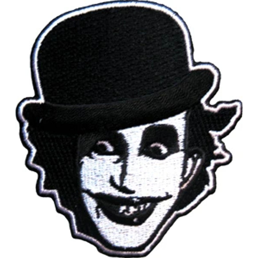 The Adicts Face - Embroidered Iron-On Patch at Sticker Shoppe