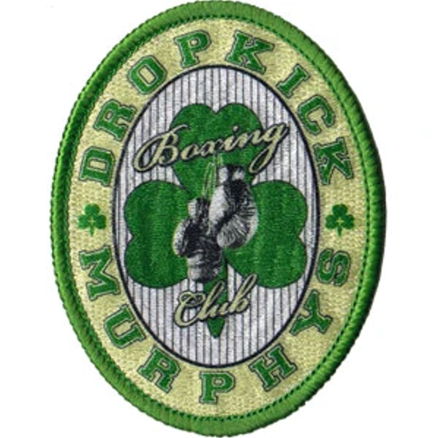 Dropkick Murphys Boxing Club - Embroidered Iron-On Patch at Sticker Shoppe