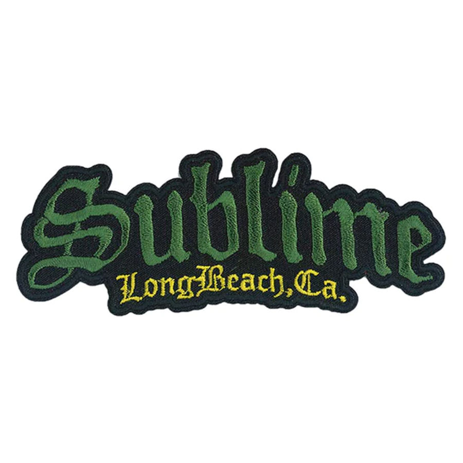 Sublime Long Beach California - Embroidered Iron-On Patch at Sticker Shoppe