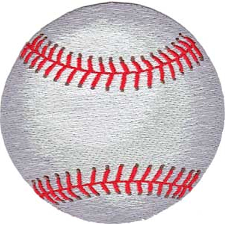 Baseball - Embroidered Iron-On Patch at Sticker Shoppe