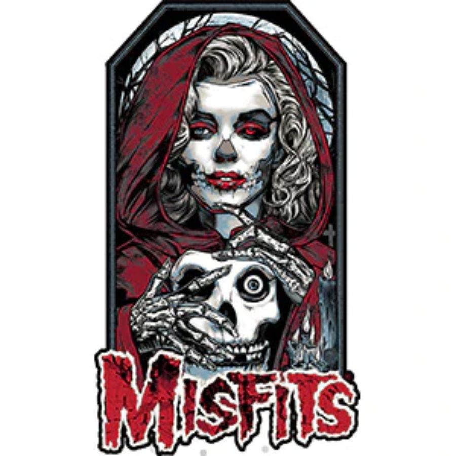 The Misfits Unmasked - Embroidered Iron-On Patch at Sticker Shoppe