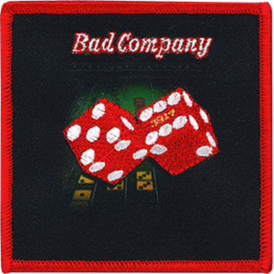 Bad Company Straight Shooter - Embroidered Iron-On Patch at Sticker Shoppe