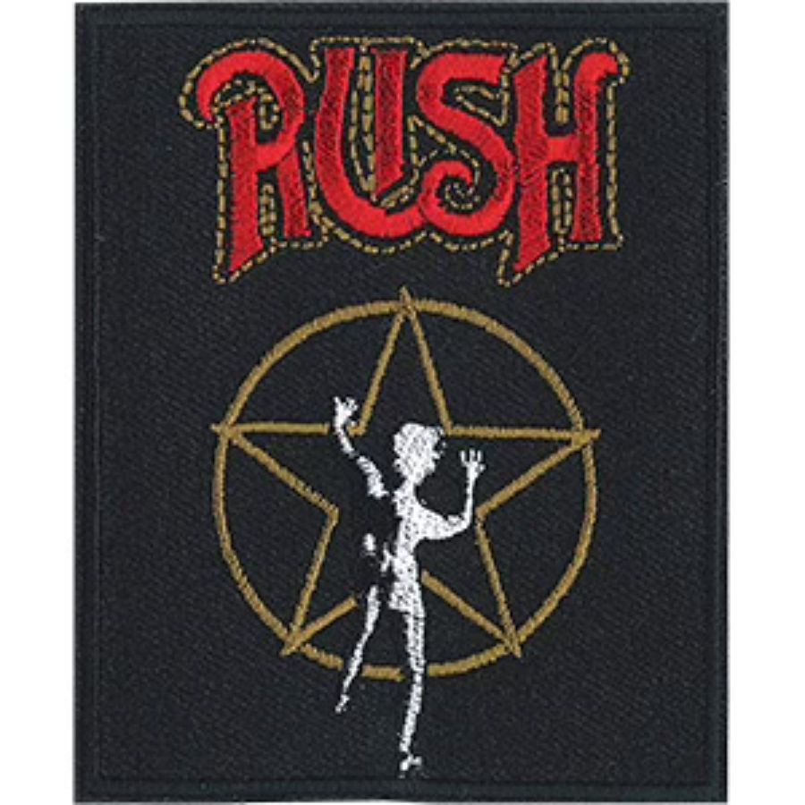 Rush Starman Album - Embroidered Iron-On Patch at Sticker Shoppe