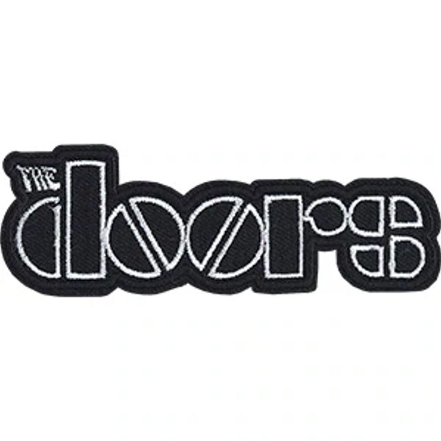 The Doors Logo - Embroidered Iron-On Patch at Sticker Shoppe