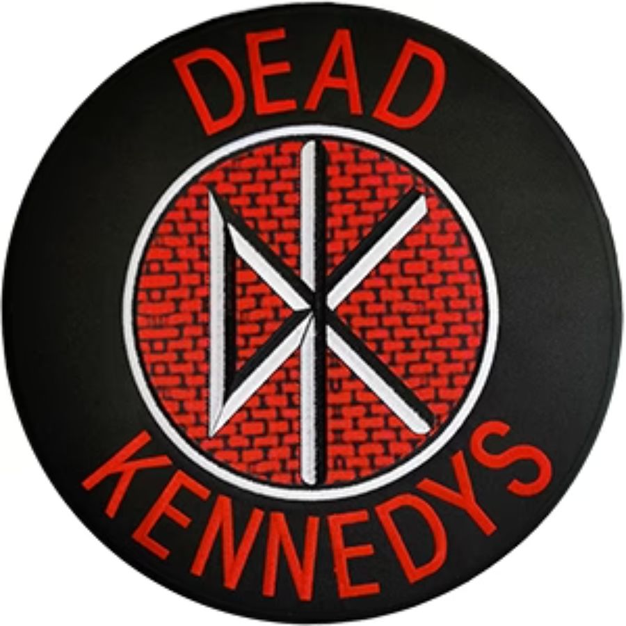 Dead Kennedys Logo Large Oversized - Embroidered Iron-On Patch at ...