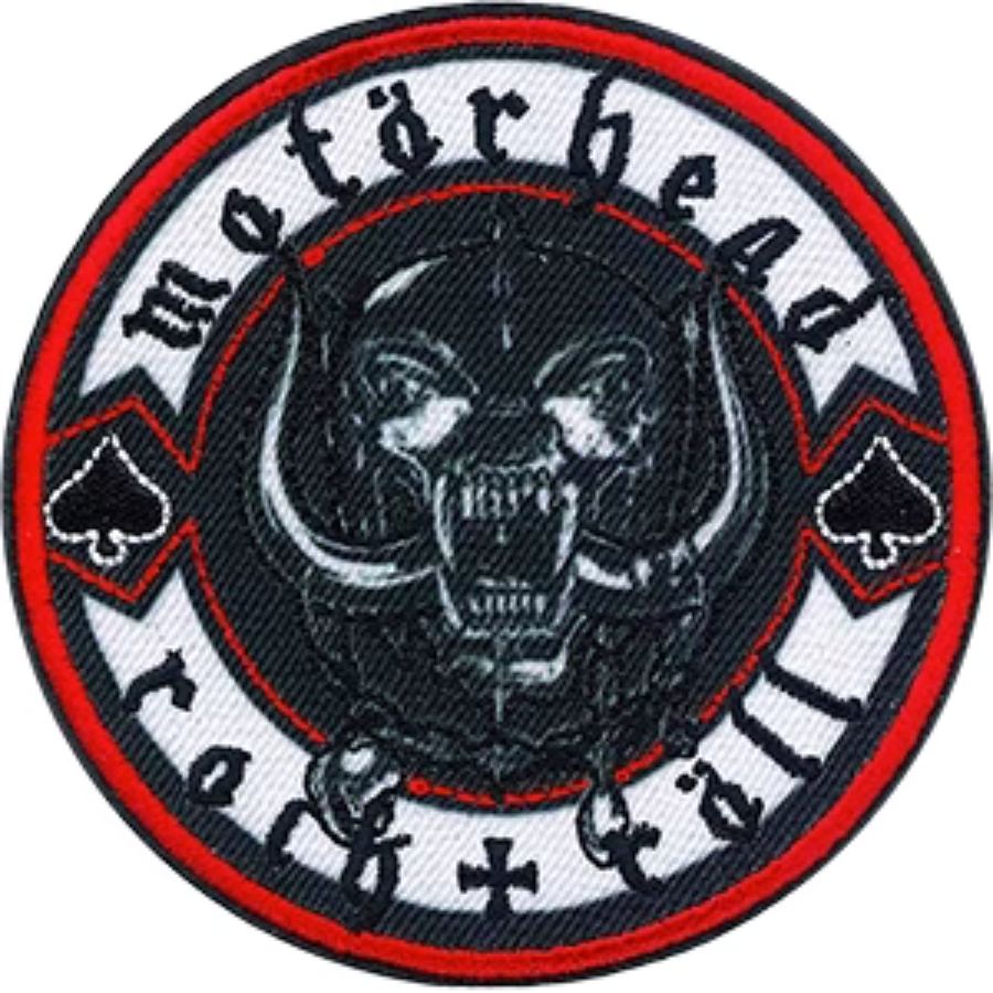 Motorhead Rock & Roll - Embroidered Iron-On Patch at Sticker Shoppe