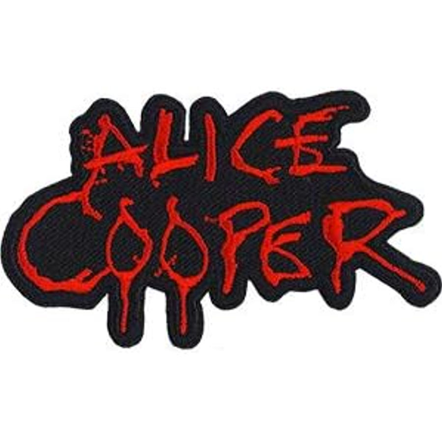 Alice Cooper Large Oversized - Embroidered Iron-On Patch at Sticker Shoppe
