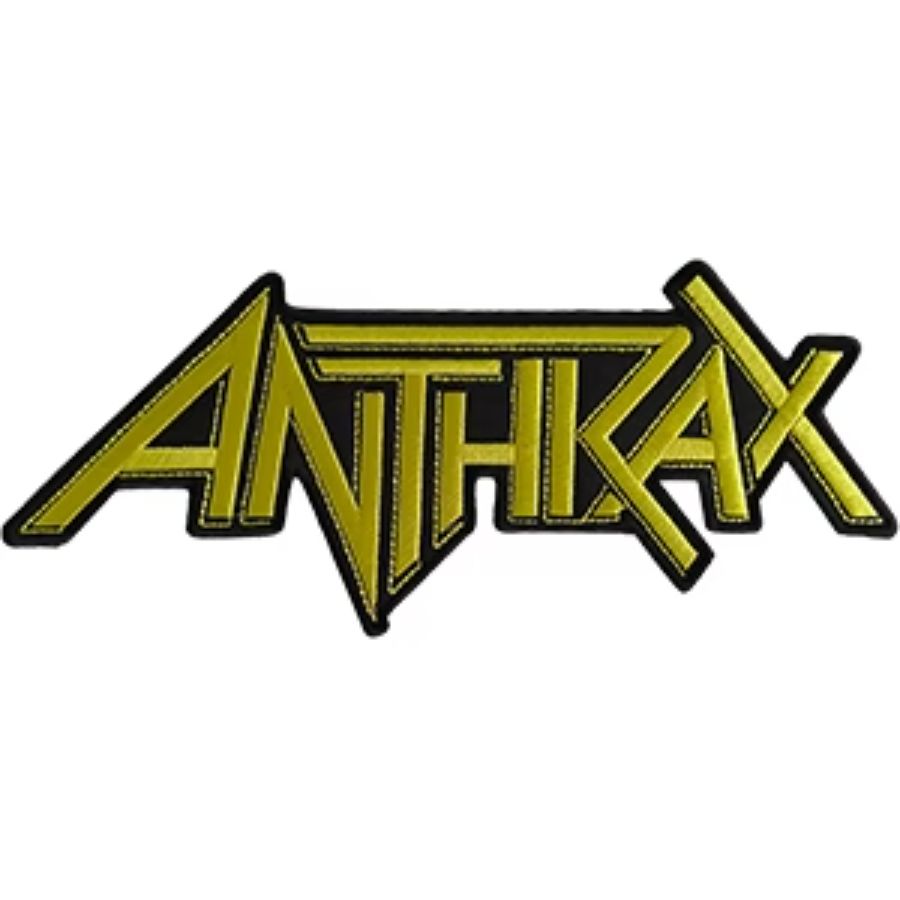 Anthrax Logo Large Oversized - Embroidered Iron-On Patch at Sticker Shoppe