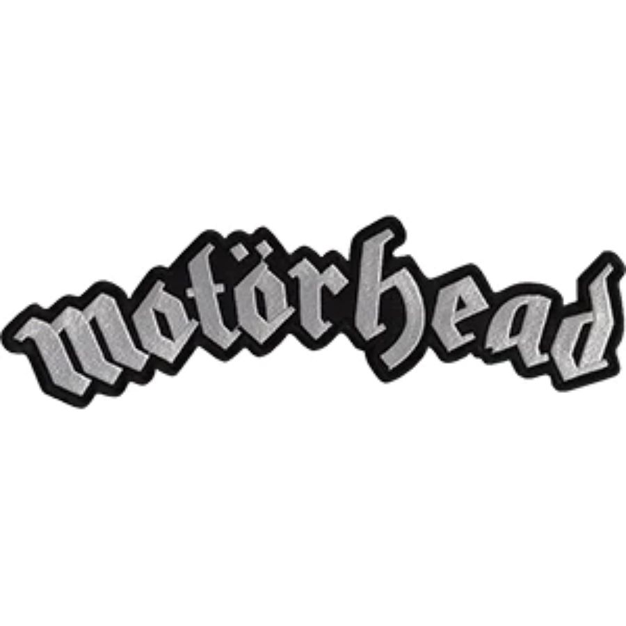 Motorhead Logo Large Oversized - Embroidered Iron-On Patch at Sticker ...