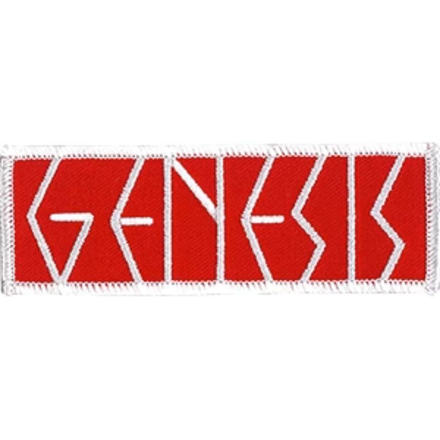 Genesis Logo - Embroidered Iron-On Patch at Sticker Shoppe
