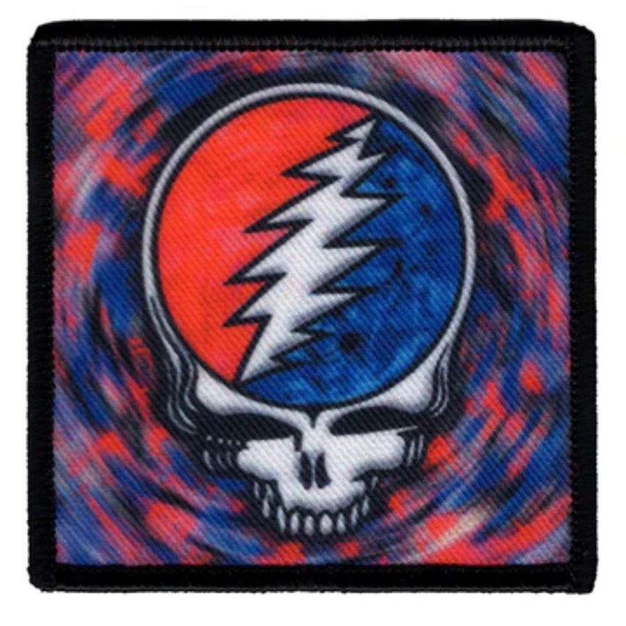 Grateful Dead SYF Spinning - Embroidered Iron-On Patch at Sticker Shoppe