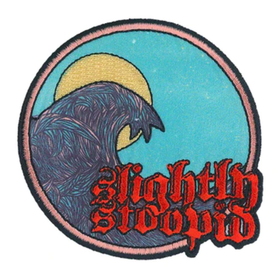 Slightly Stoopid Wave Crest - Embroidered Iron-On Patch at Sticker Shoppe