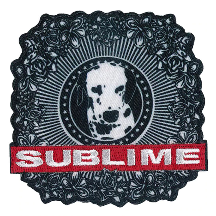 Sublime Lou Dog - Embroidered Iron-On Patch at Sticker Shoppe