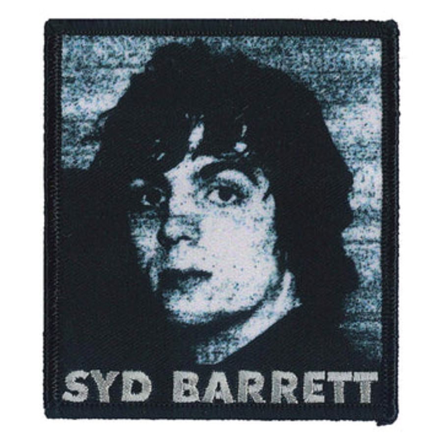 Syd Barrett Static Logo - Embroidered Iron-On Patch at Sticker Shoppe