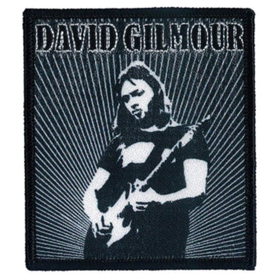David Gilmour Lines Logo - Embroidered Iron-On Patch at Sticker Shoppe