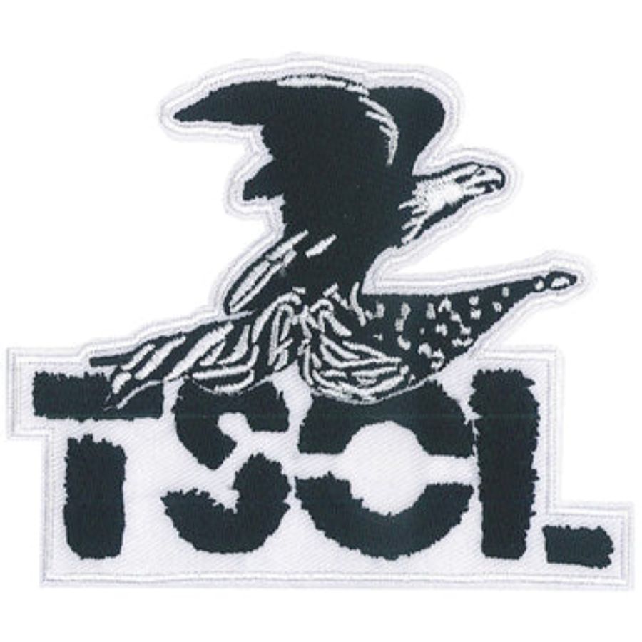 T.S.O.L. Mail Logo - Embroidered Iron-On Patch at Sticker Shoppe