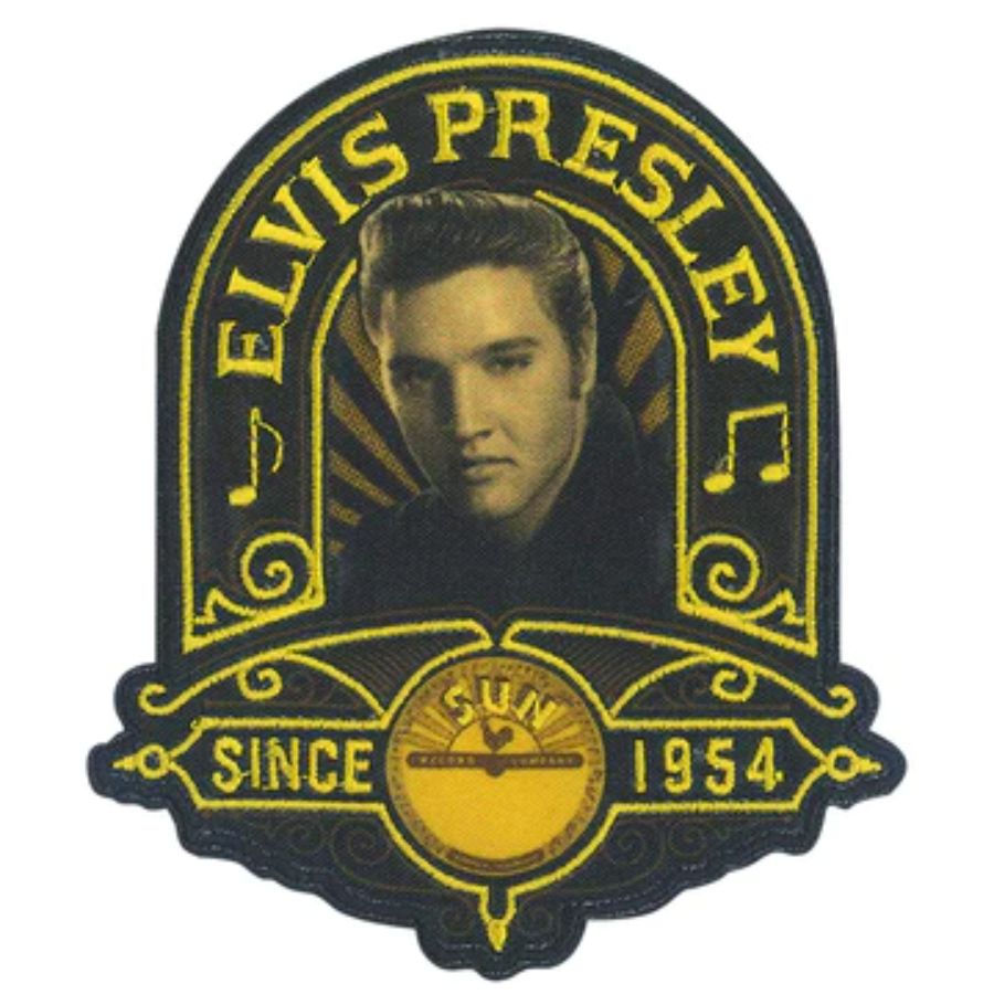 Elvis Presley Since 1954 - Embroidered Iron-On Patch at Sticker Shoppe