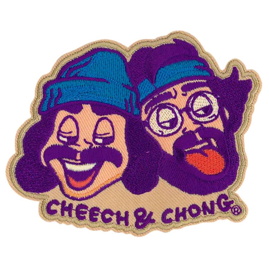 Cheech & Chong Icons - Embroidered Iron-On Patch at Sticker Shoppe