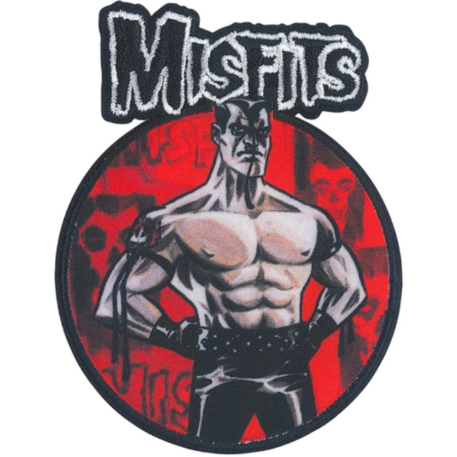 Misfits Jerry Only - Embroidered Iron-On Patch at Sticker Shoppe