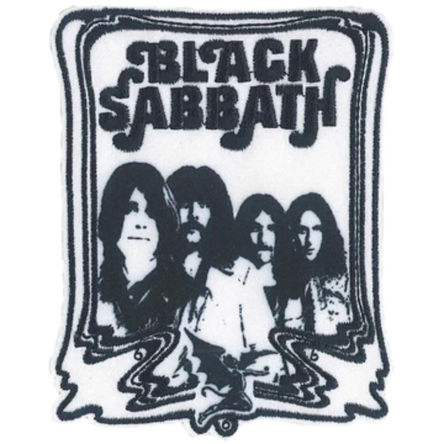Black Sabbath Poster - Embroidered Iron-On Patch at Sticker Shoppe
