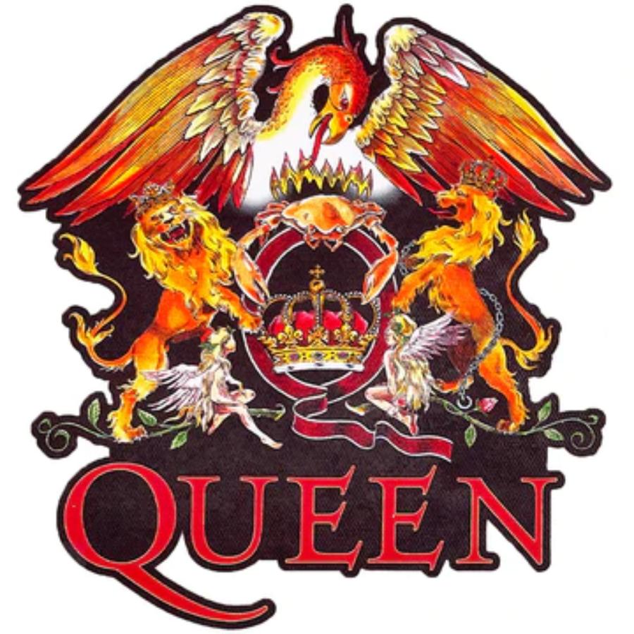 Queen Classic Crest - Embroidered Iron-On Patch at Sticker Shoppe