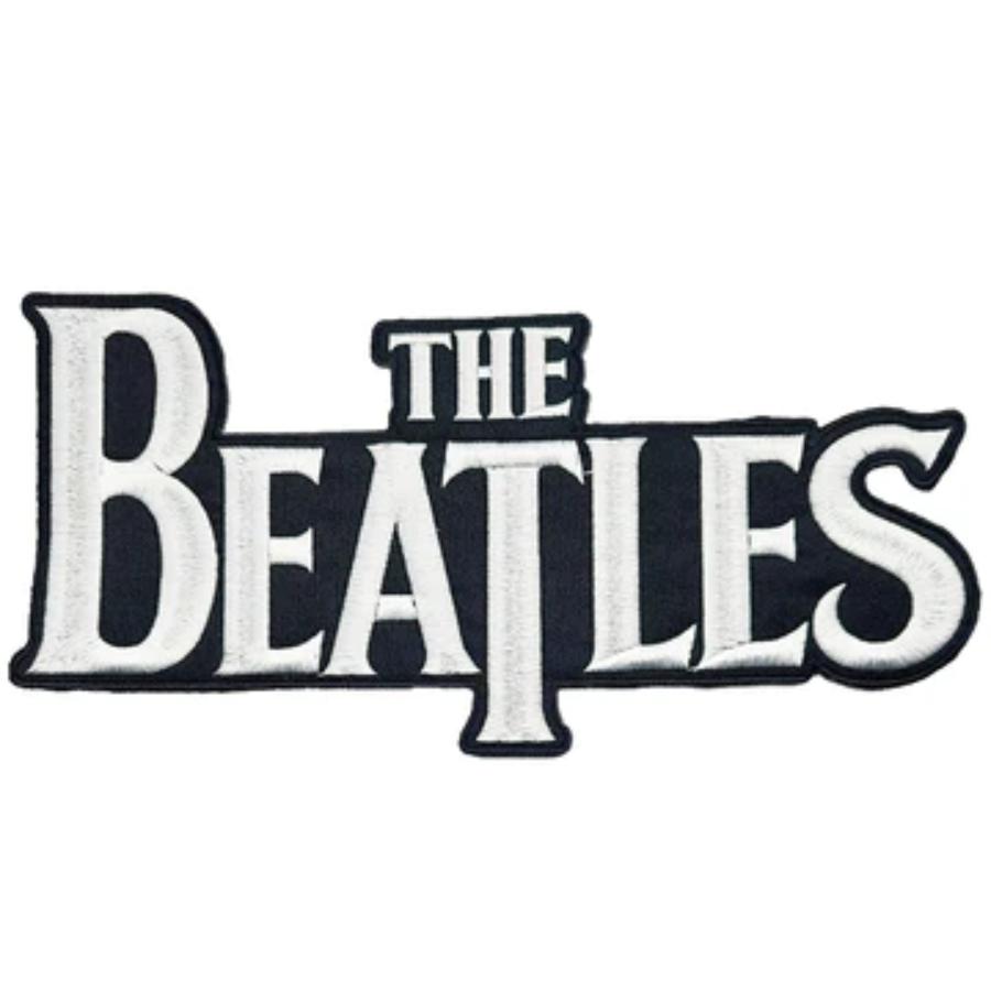 The Beatles Logo Large Oversized - Embroidered Iron-On Patch at Sticker ...