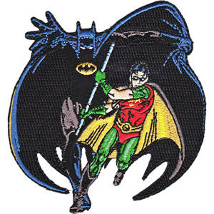 Batman & Robin - Embroidered Patch at Sticker Shoppe